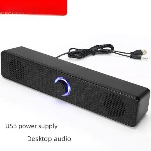 350ts Long Bar Bluetooth Speaker Wired Usb Sound Button For Laptop ...