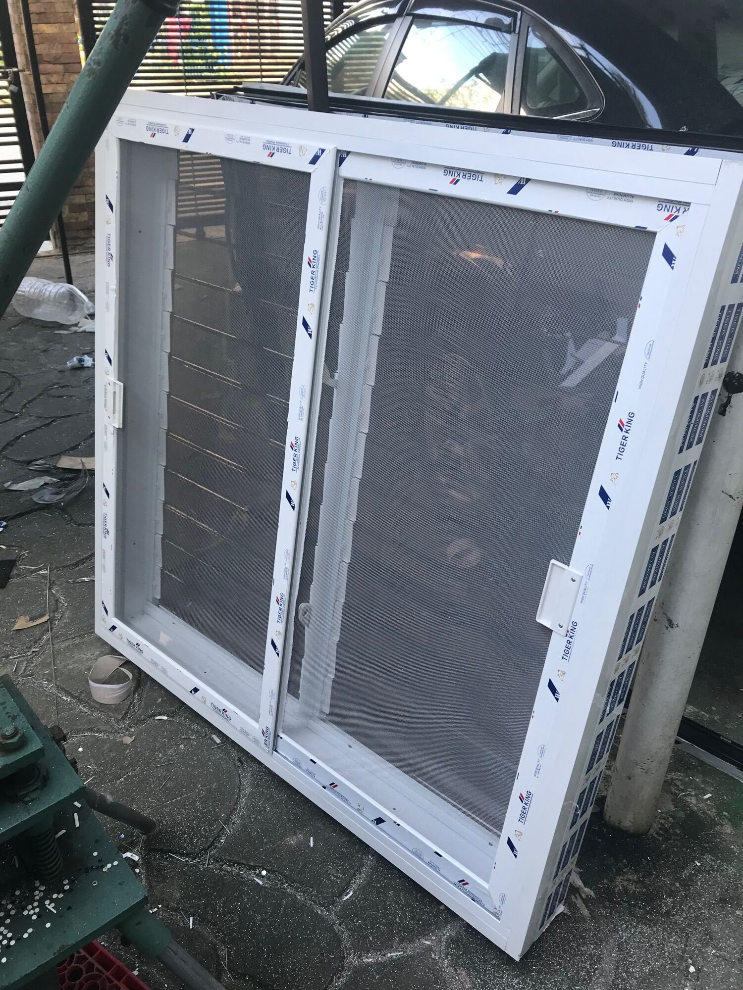 120cm x 120cm aluminum jalouplus window w/ screen | Lazada PH