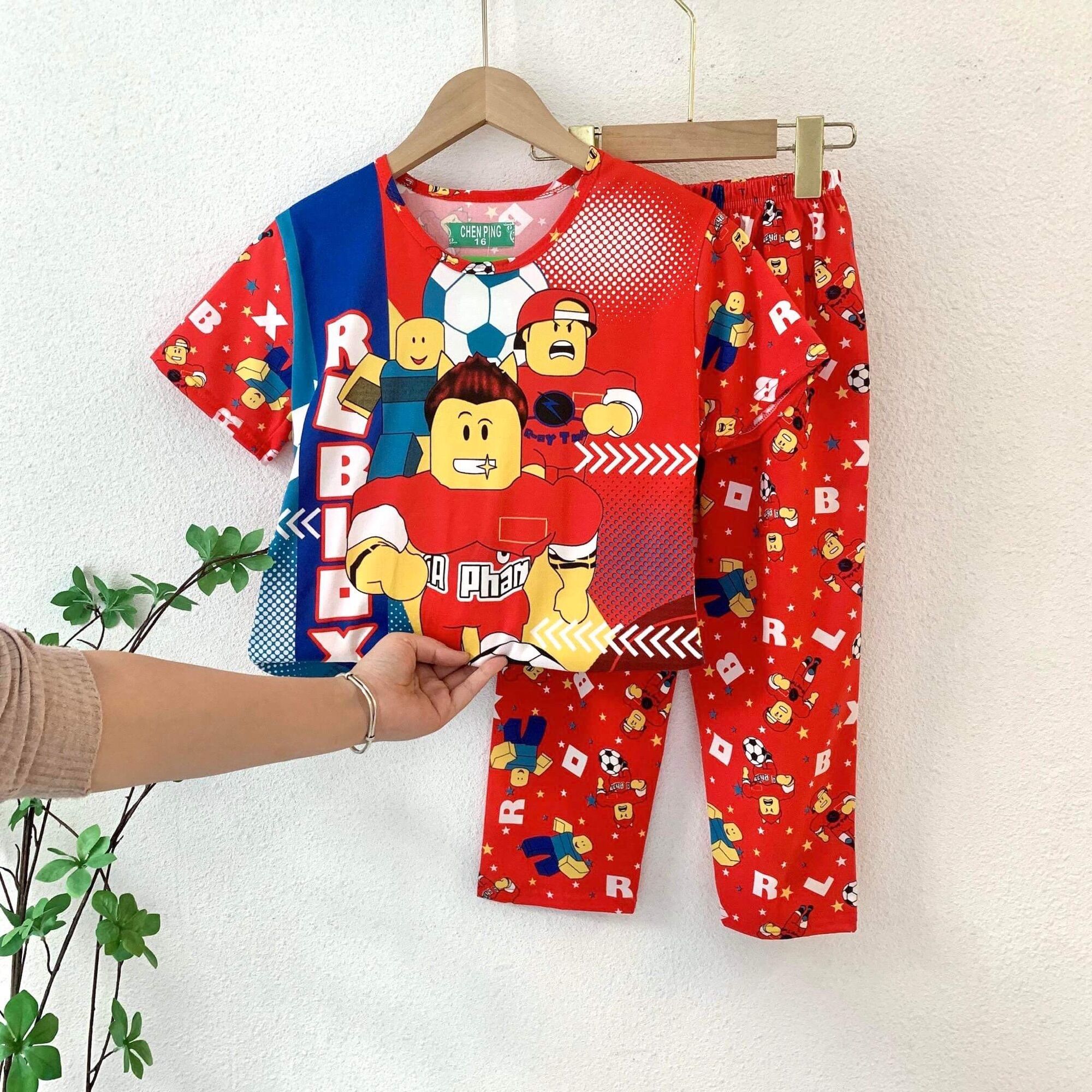 Roblox Kids Pajama Terno Sleepwear Set | Lazada PH