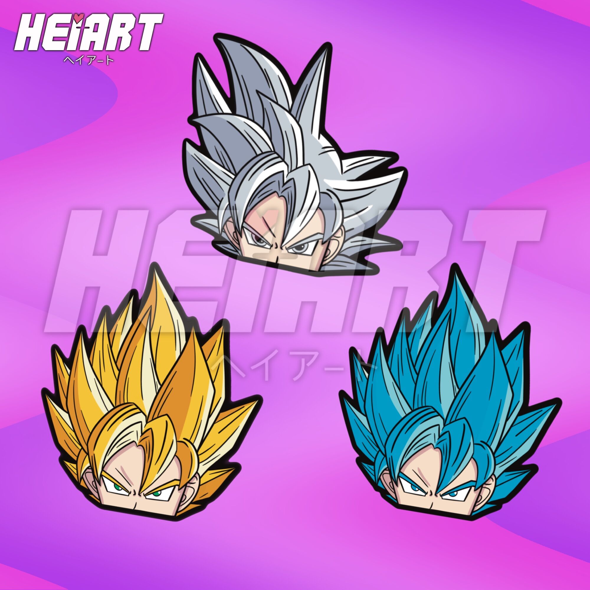 Dragon Ball - Son Goku - Vinyl Peeker Sticker | Lazada PH