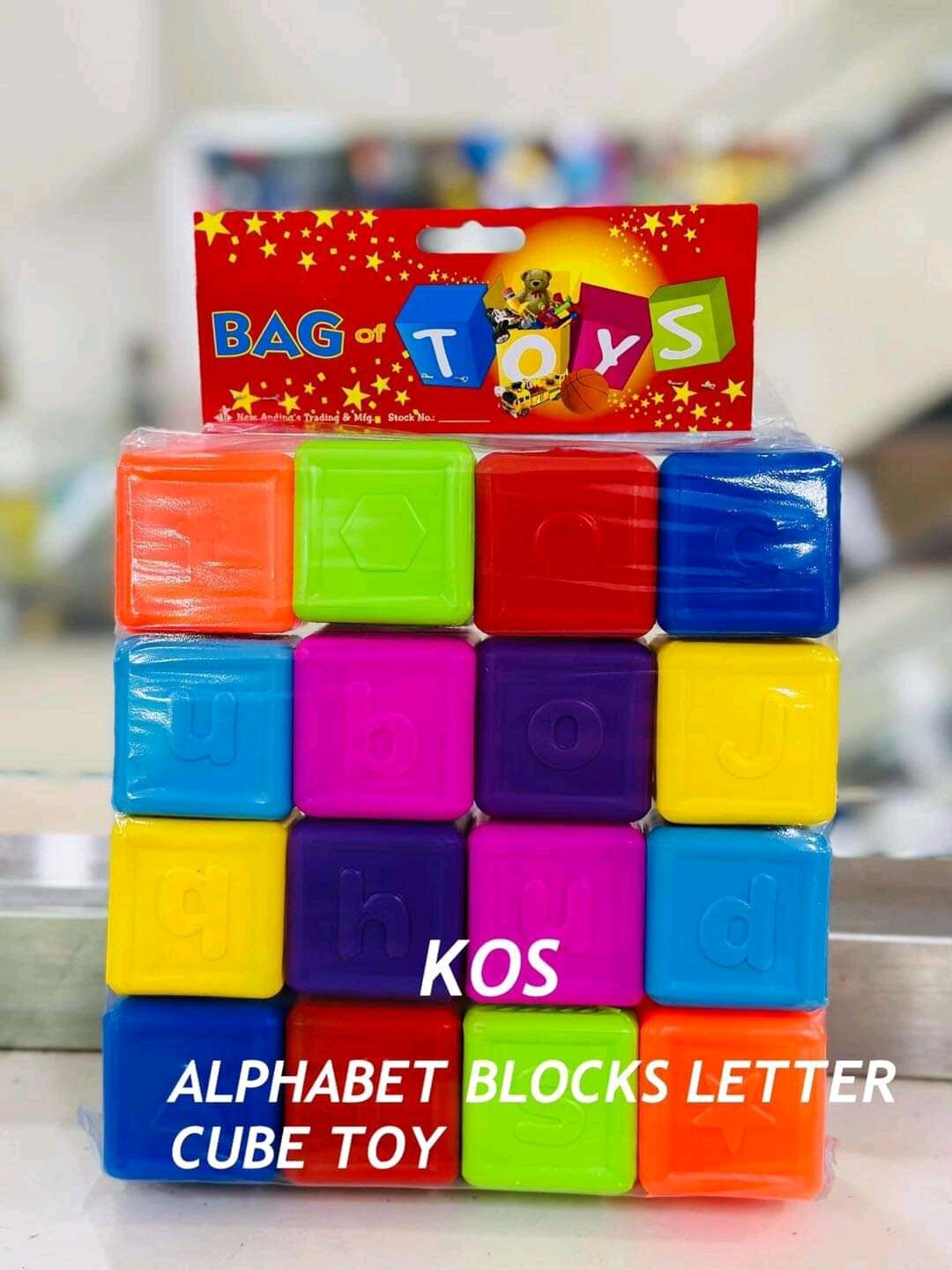 ALPHABET BLOCKS LETTER CUBE TOY | Lazada PH