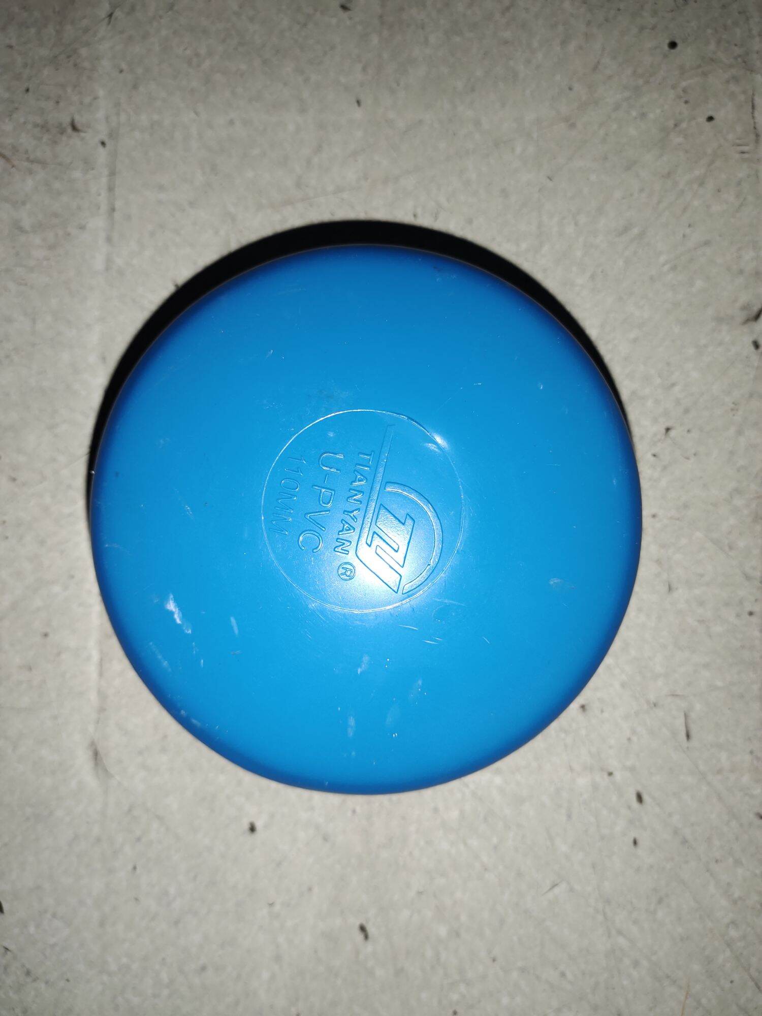 PVC BLUE END CAP 4" (110MM) | Lazada PH