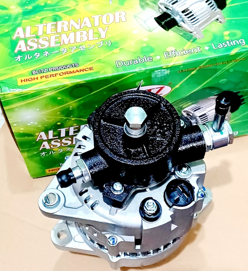 ALTERNATOR ASSEMBLY FOR ISUZU 4HF1, 4HE1, 4HG1, NKR 24V/60AMP triple ...