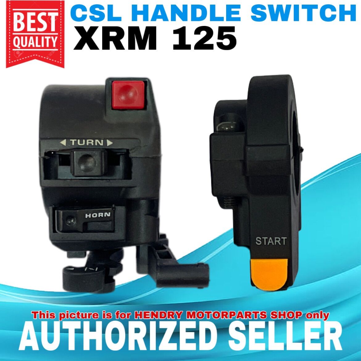 CSL LEFT & RIGHT HANDLE SWITCH FOR HONDA XRM125 / XRM 125 JAPAN QUALITY ...