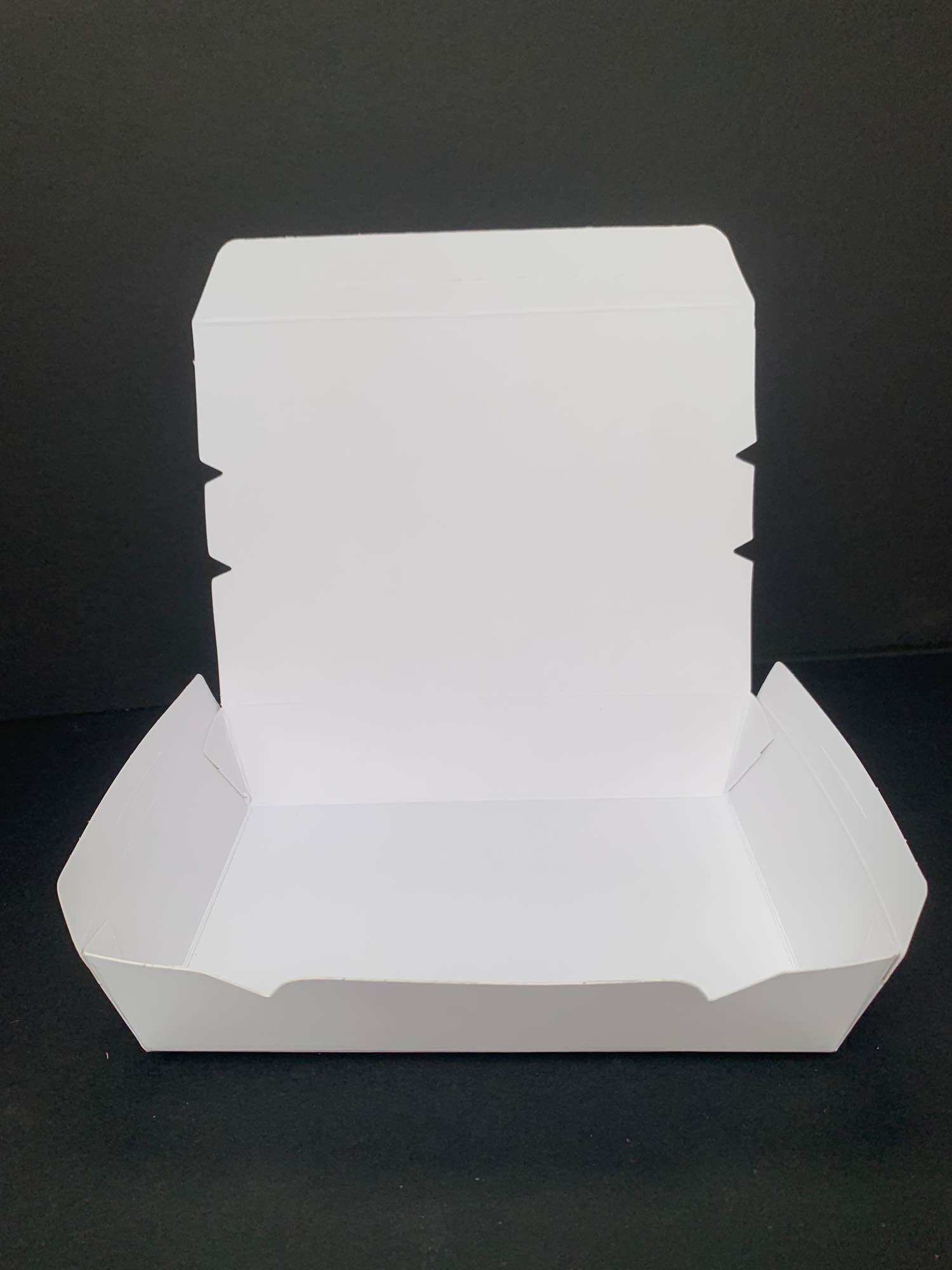 [50 pcs] Disposable White Box Series 880cc Chicken 1500cc Spaghetti ...