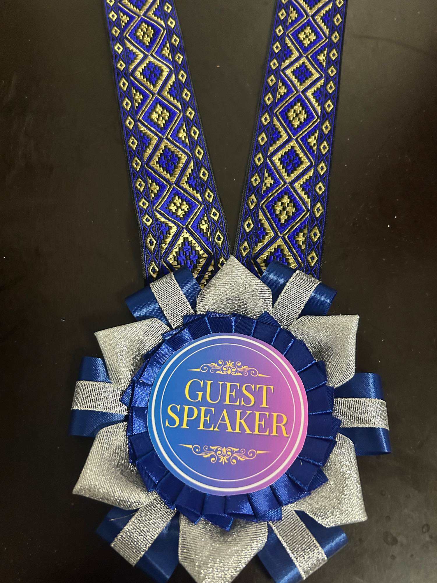 Garland Lei for graduation and guest or vip with free logo | Lazada PH