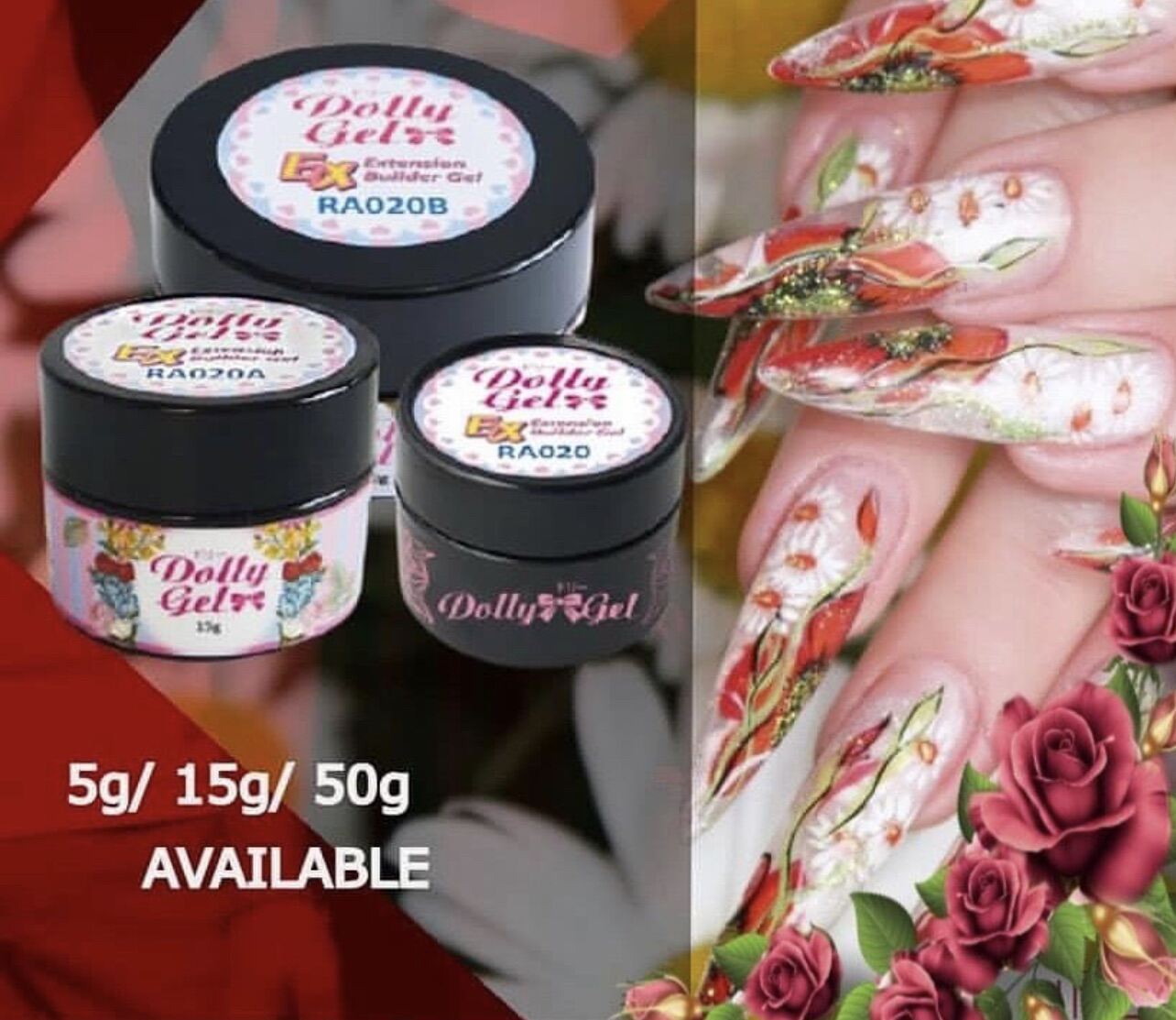 Dolly builder gel (Extra strength) 5g/15g/50g | Lazada PH