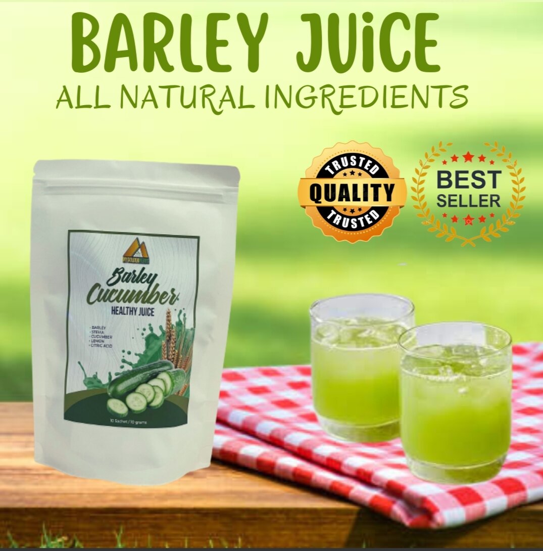 100% ORGANIC BARLEY CUCUMBER HEALTHY JUICE | Lazada PH