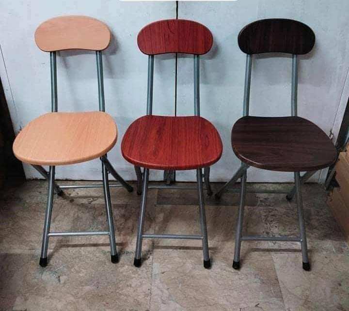 FOLDING STOOL / AVAILABLE COLOR SANDAL WOOD DARK BROWN, LIGHT BROWN ...