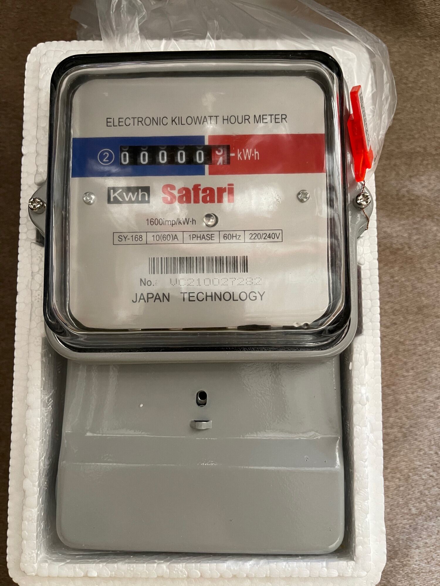 safari Submeter DIGITAL KILOWATT HOUR METER 60Hz 240V | Lazada PH