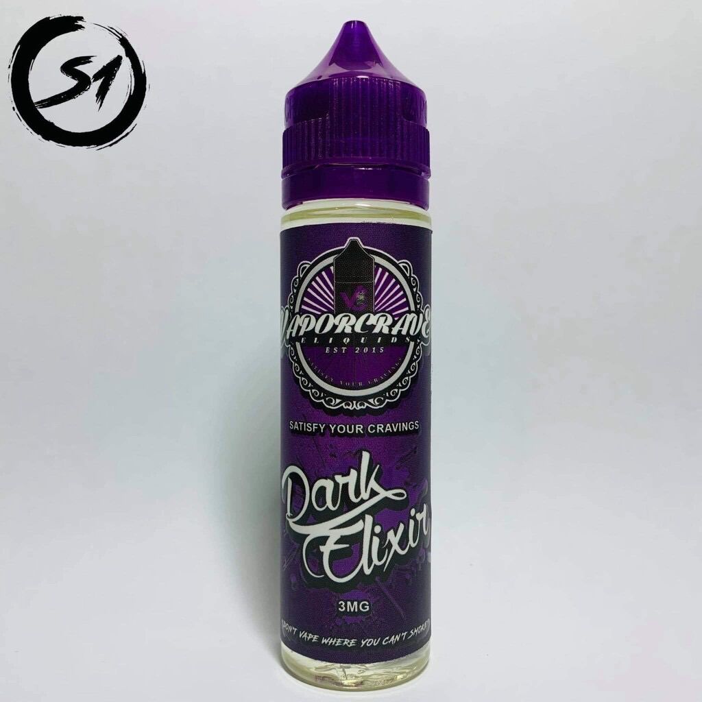 Vaporcrave Dark Elixir , Double Dark Elixir Ruby Frost eJuice eLiquid ...