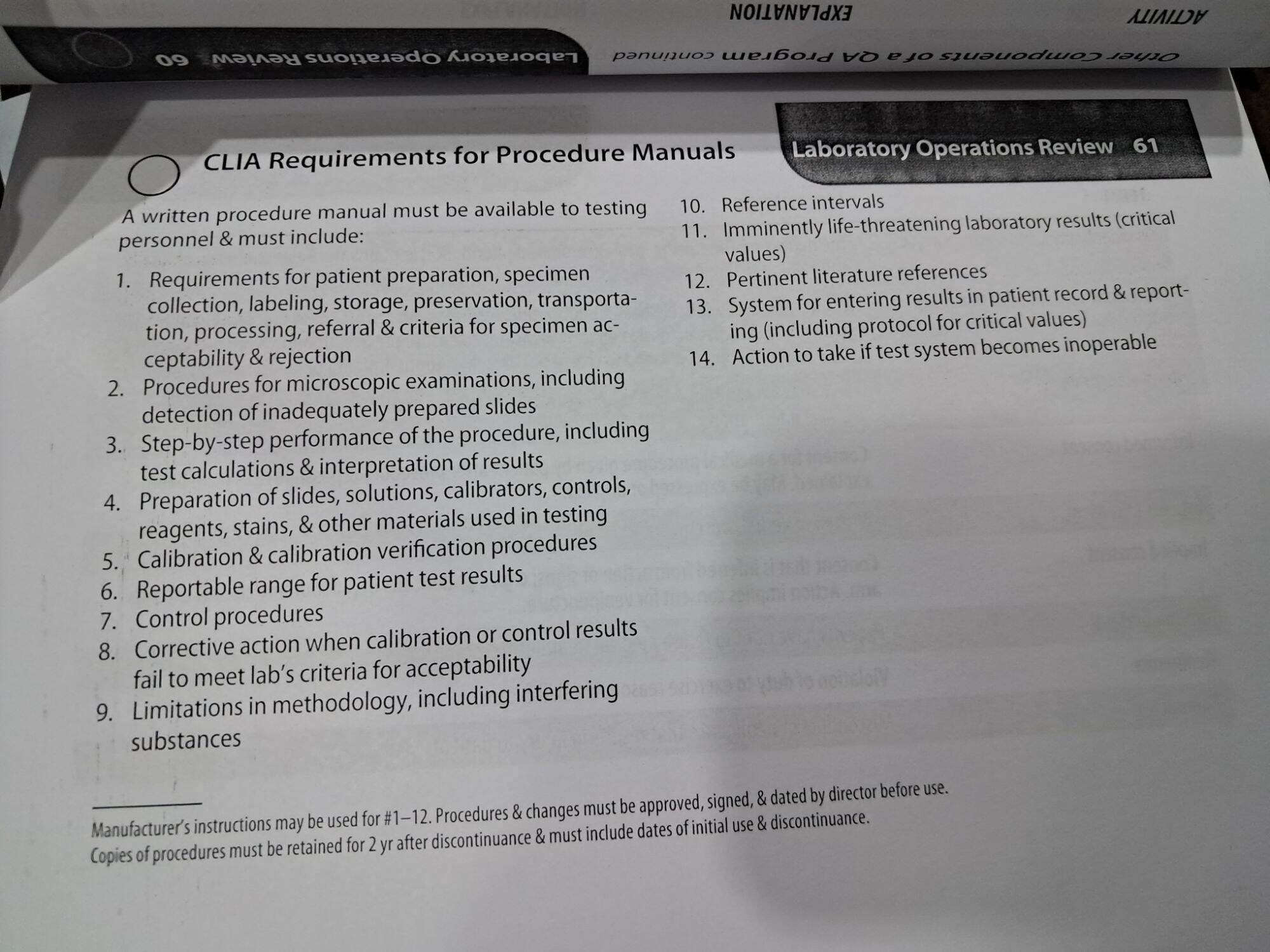 Quick Review Cards Medical Laboratory Science Polansky Second edition ...