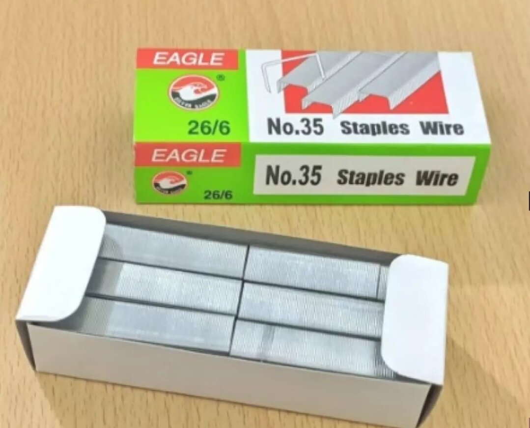 staple wire big 26/6 bala ng stapler no.35 5000 staples random brand ...