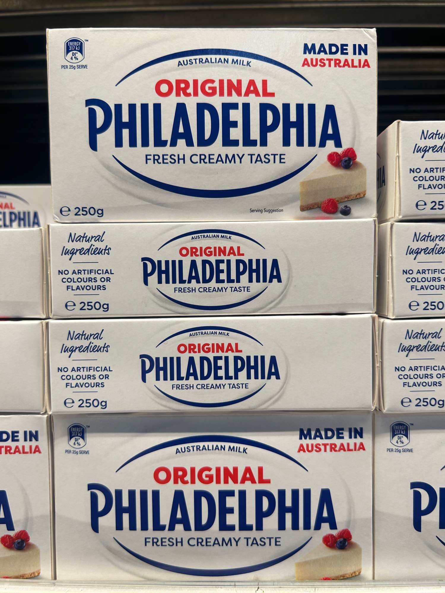 Philadelphia Original Cream Cheese Block 250g (EXP JULY 2024 onwards ...