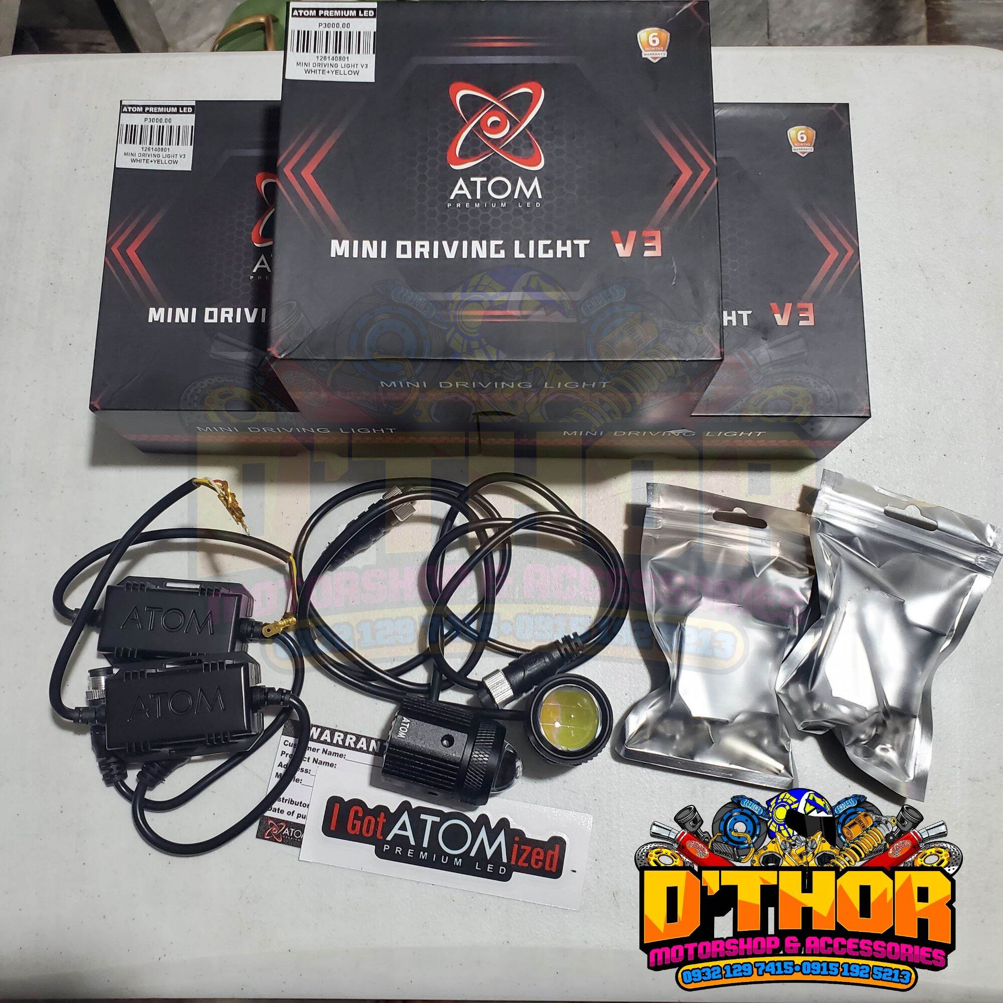 Atom Mini Driving Light V3