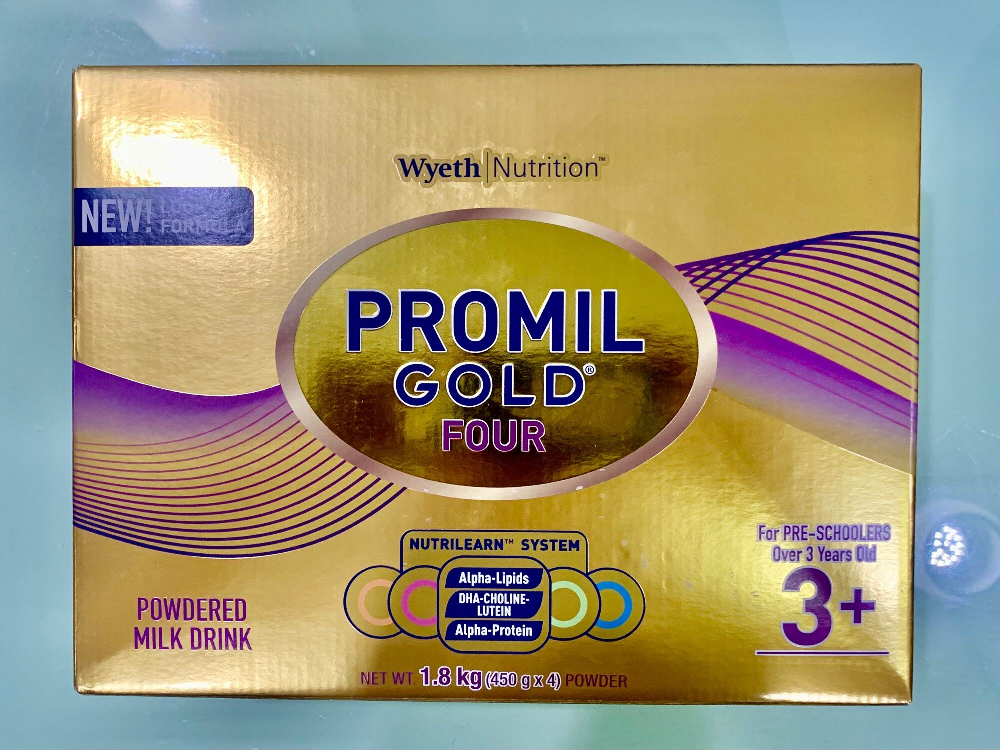 Promil Gold Four Pre-school 3+ 1.8kg (450g x4) | Lazada PH
