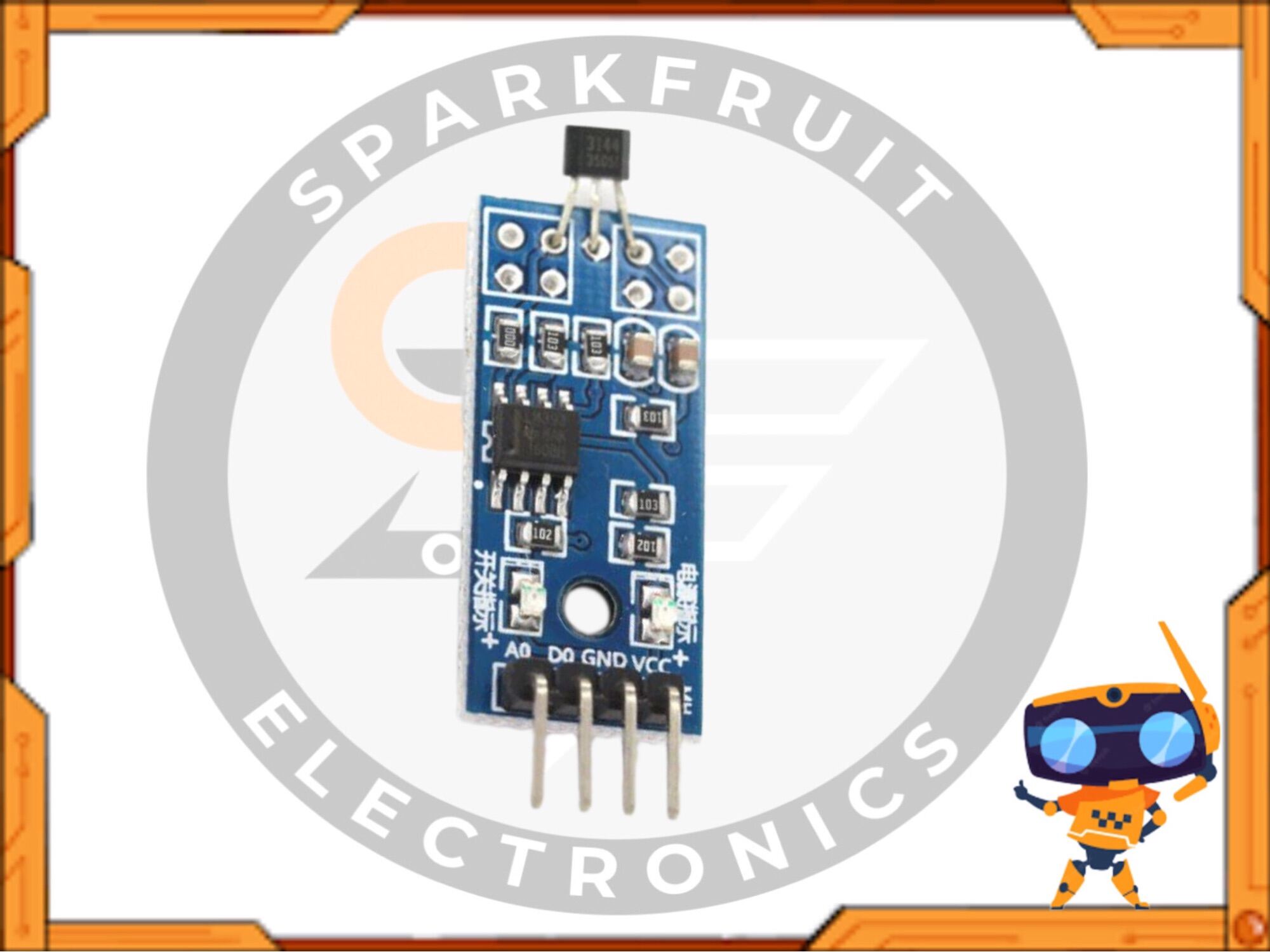 Hall Sensor Module LM393 Linear Hall Effect | Lazada PH