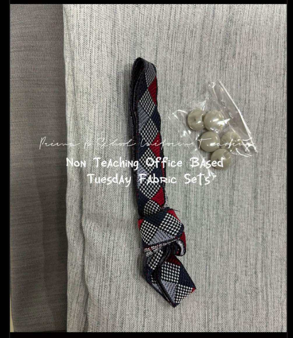 NON TEACHING Uniform fabric set for FEMALE DEPED UNIFORM FABRIC SET ...