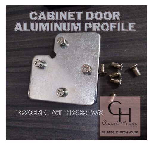 ACP frame cabinet door corner brackets 4pcs with screws | Lazada PH