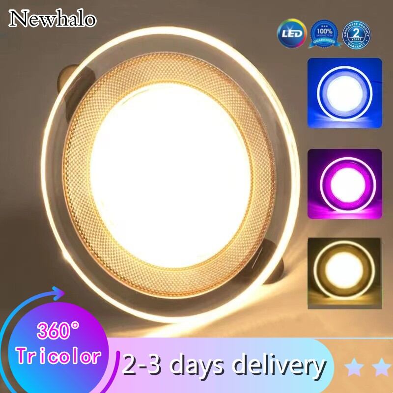 4/5Inch Tri Color LED Pin Light Ultra-Thin Recessed Ceiling Light LED ...
