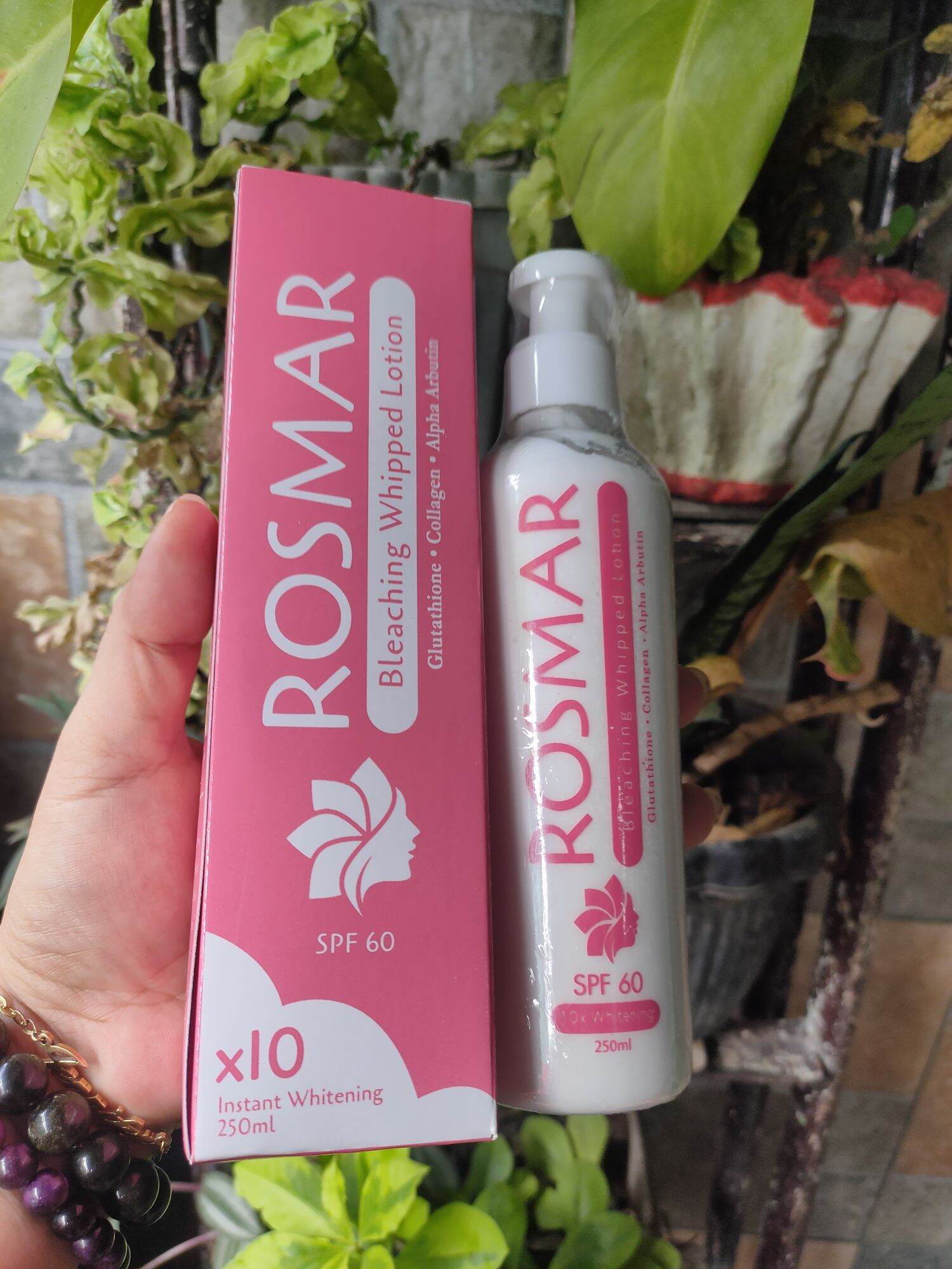 promo!!! ORIGINAL ROSMAR 10x whitening WHIPPED LOTION SPF 60 | Lazada PH