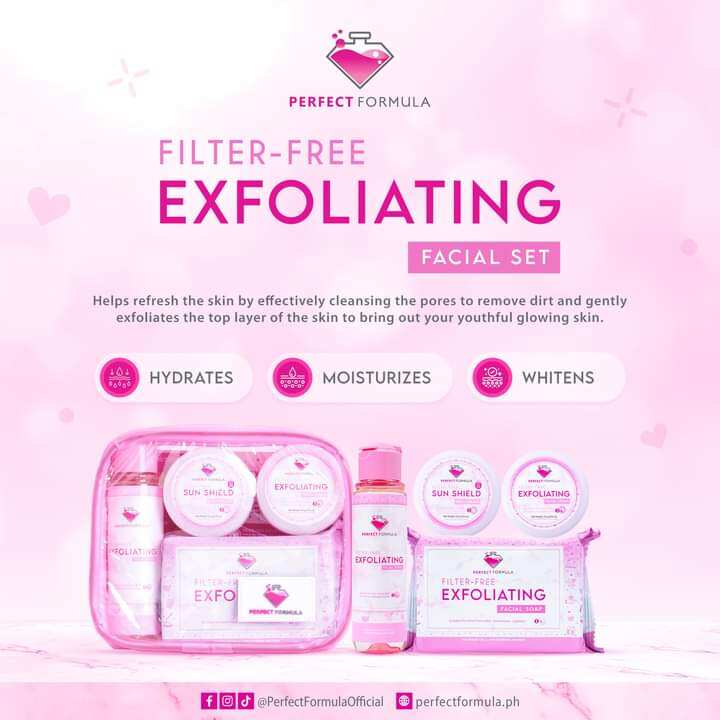 Perfect Formula Filter Free Exfoliating Set