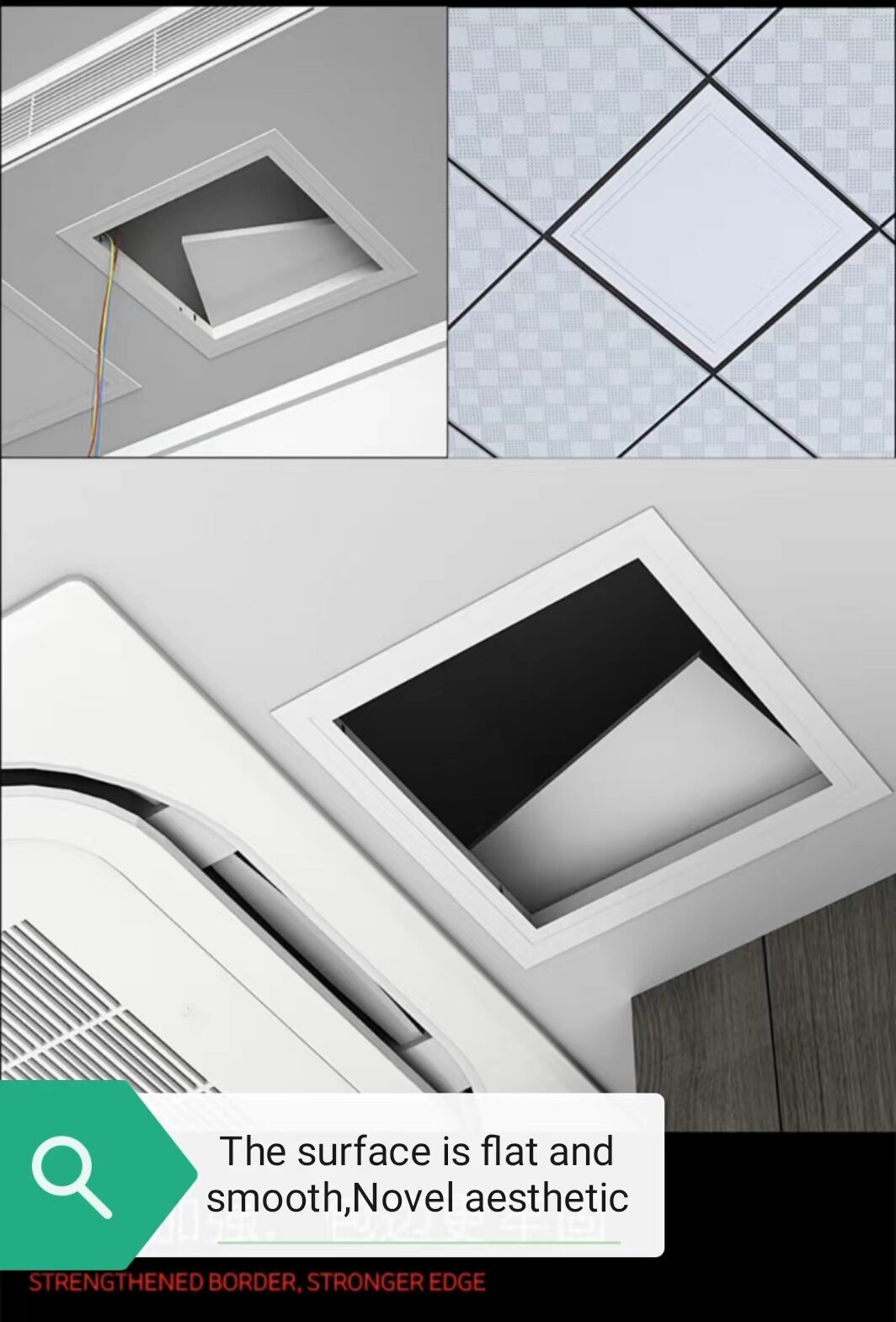 Aluminum alloy access port cover ceiling ceiling central air ...
