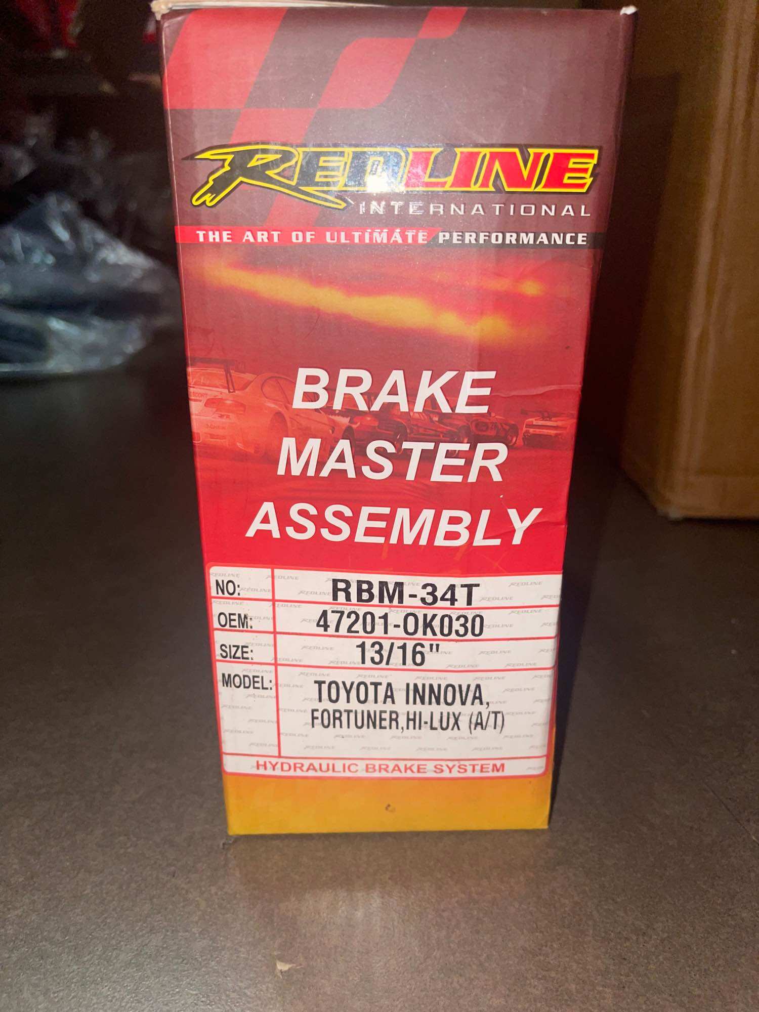 Redline Brake Master Assembly Toyota Innova / Fortuner / Hilux A/T ...