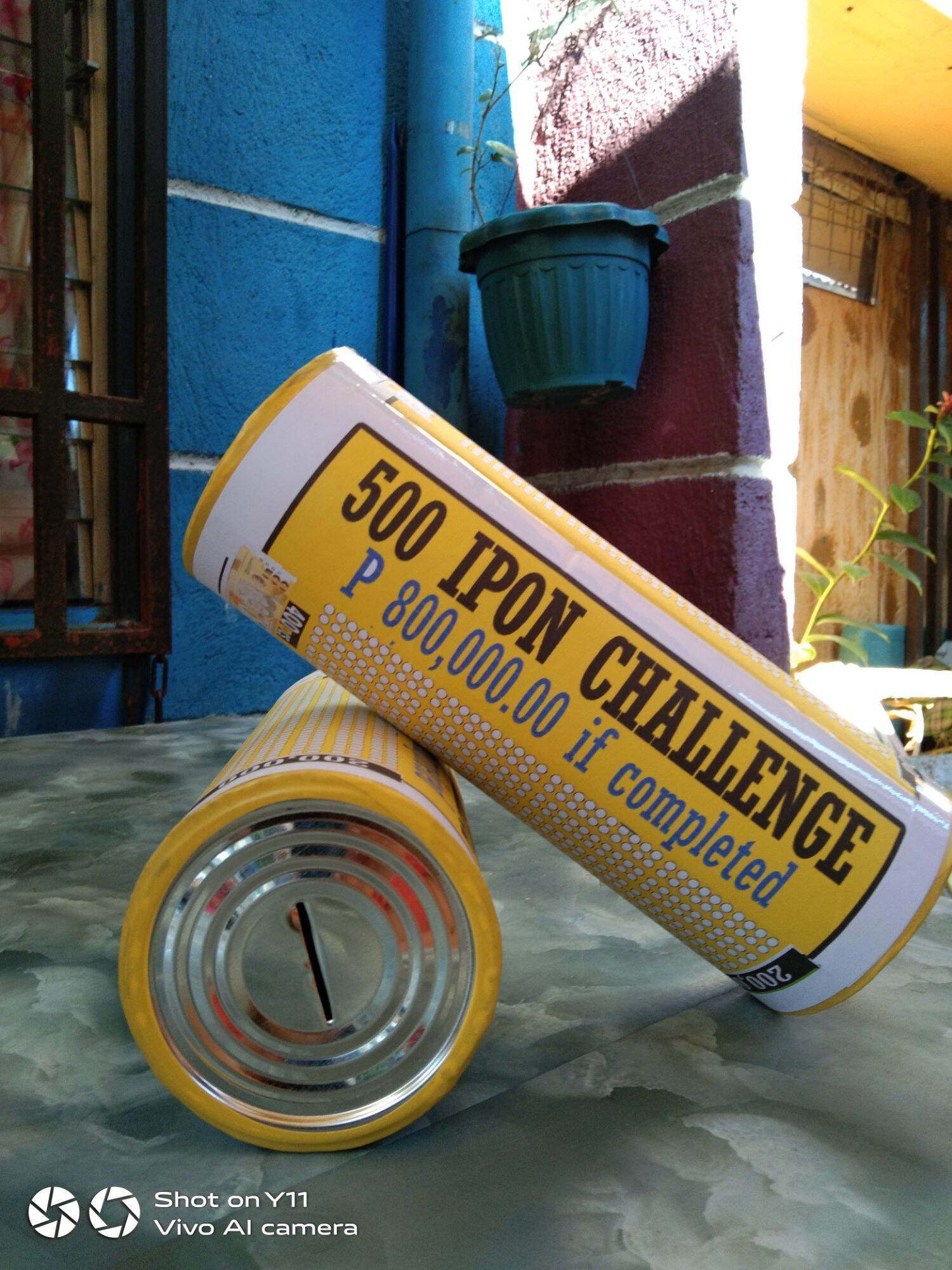 500pesos ipon challenge alkansya, coins bank | Lazada PH