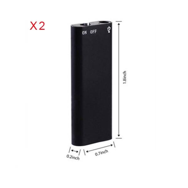 Ultra-Thin Mini Voice Recorder Espia 4-32GB Digtal Professional Sound ...