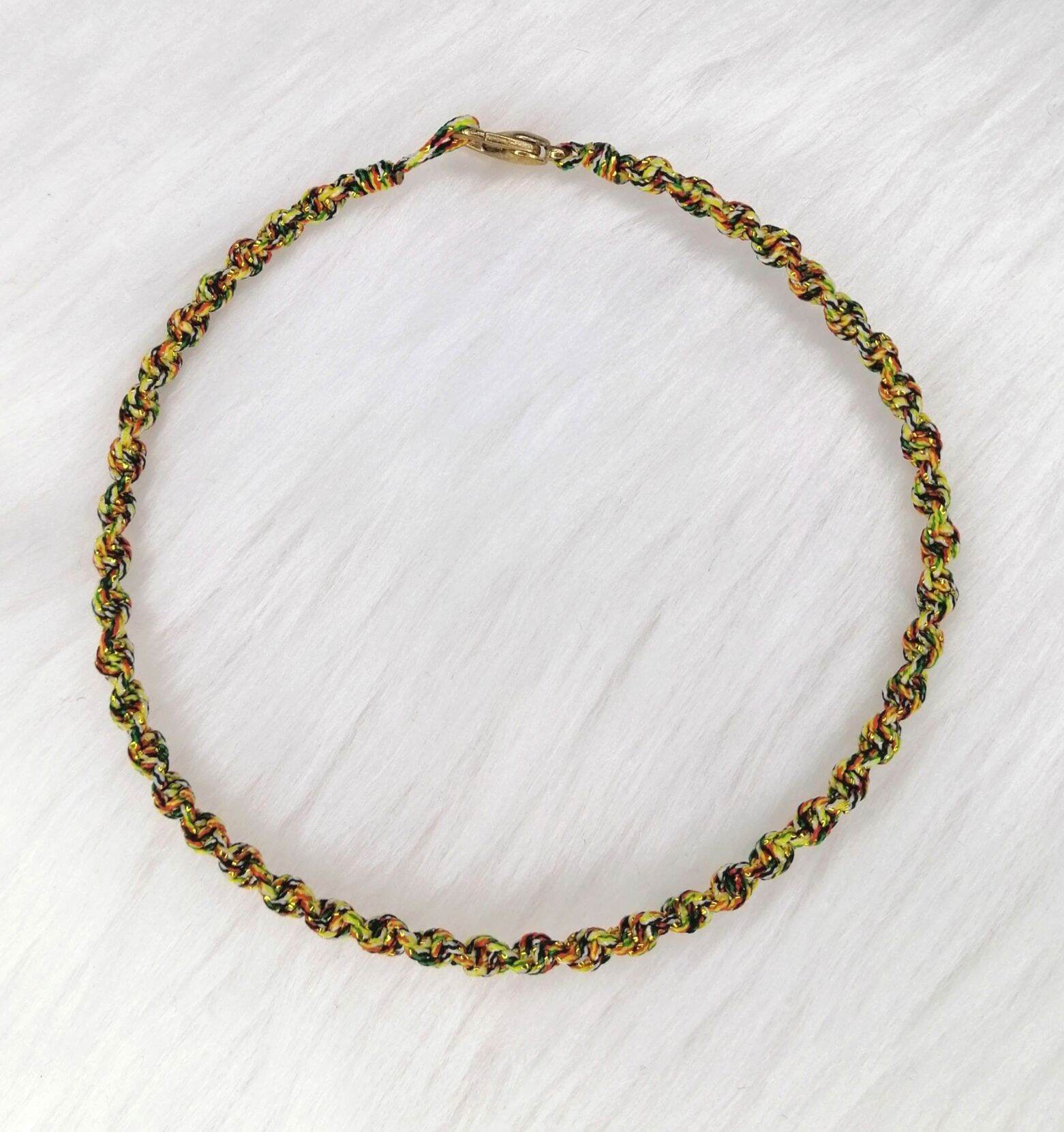 ANKLET | Handmade Twisted Macrame Knots Unisex | Lazada PH