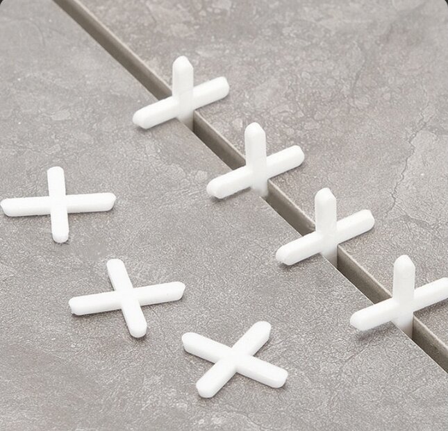100PCS Tile Spacer 1.0/1.5/2.0/3.0MM Tile Leveling System Tile Leveler ...