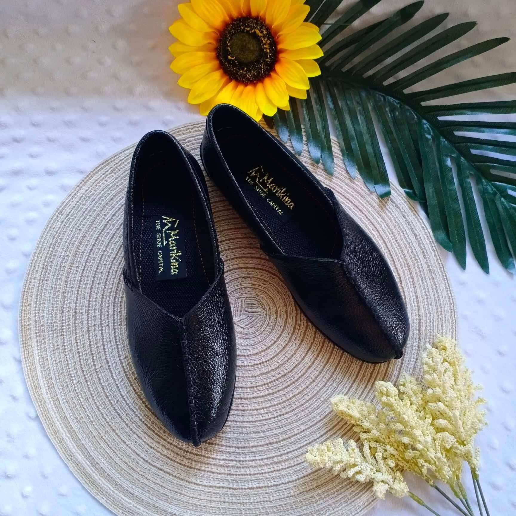 Topsider Shoes for Women Marikina Made 100% Pure Cowhide Leather Loafer ...