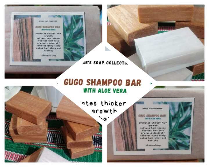 GUGO shampoo bar with aloevera (all natural soap) for hair loss | Lazada PH