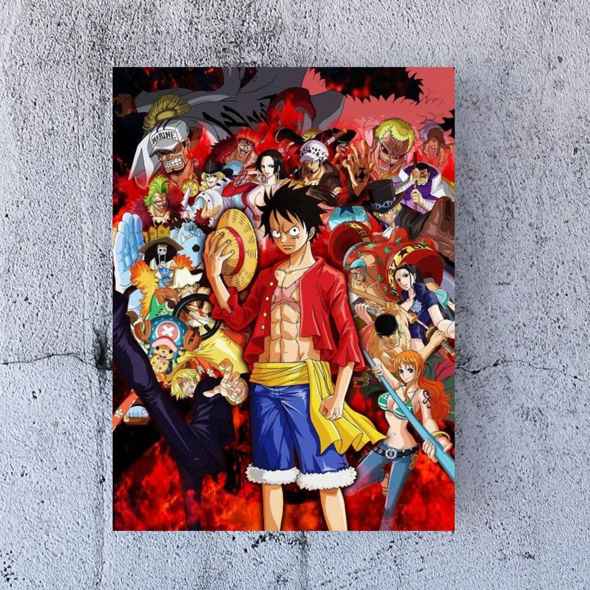 One piece A4 Size Wallpaper Poster | Lazada PH