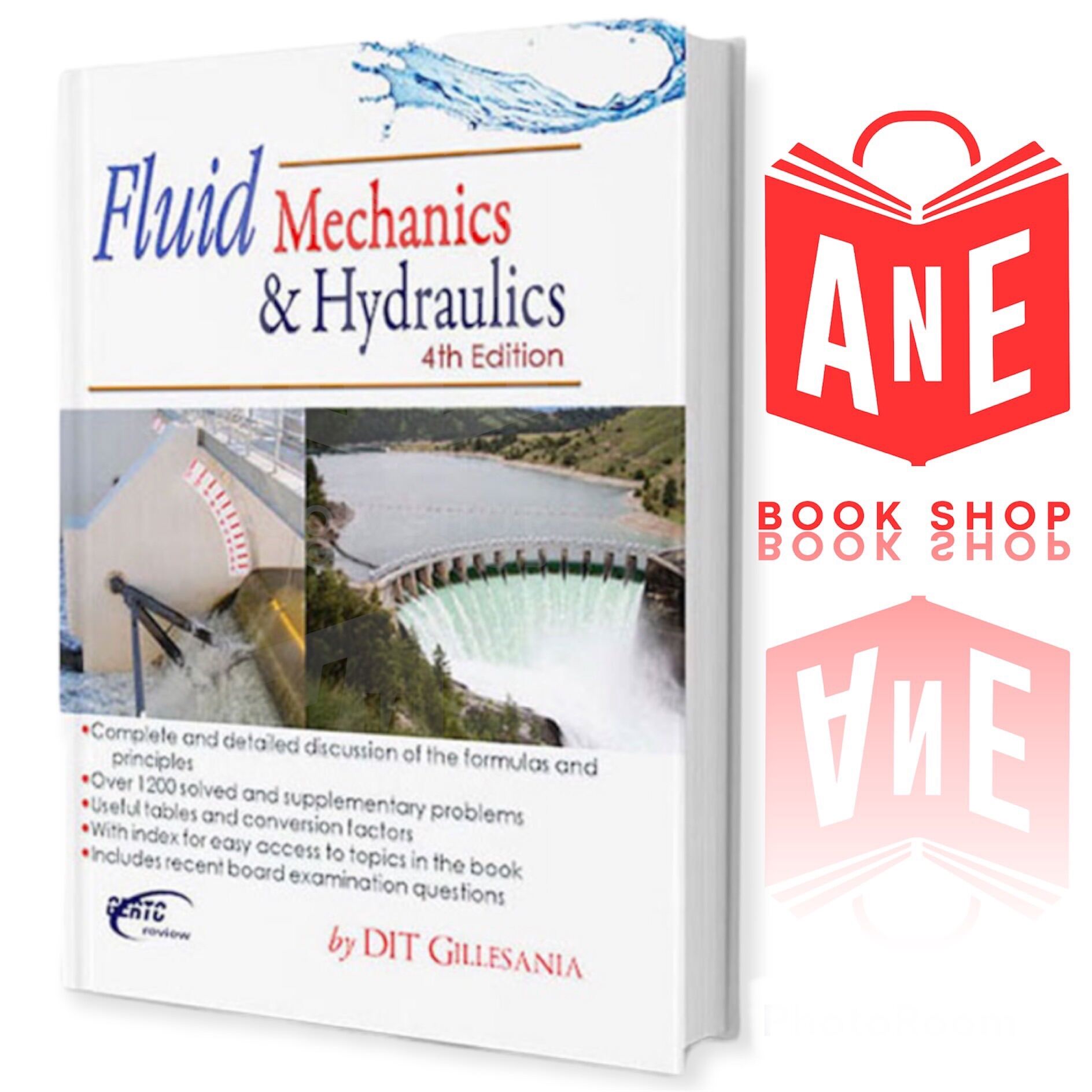 AUTHENTIC FLUID MECHANICS&HYDRAULICS 4th ed by DIT Gillesania | Lazada PH