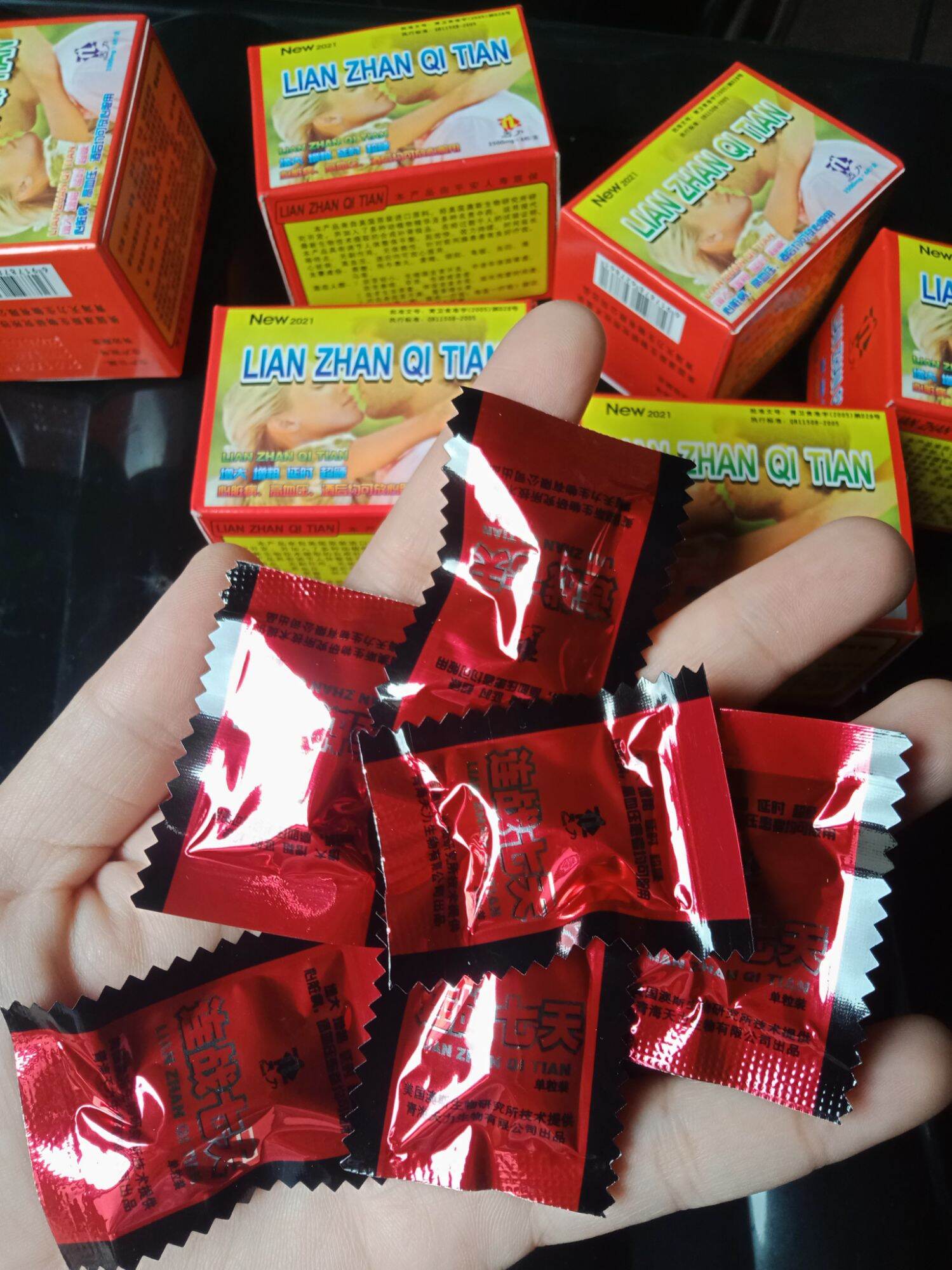 Original Lian Zhan Qi Tian Capsule for Enhancement | Lazada PH