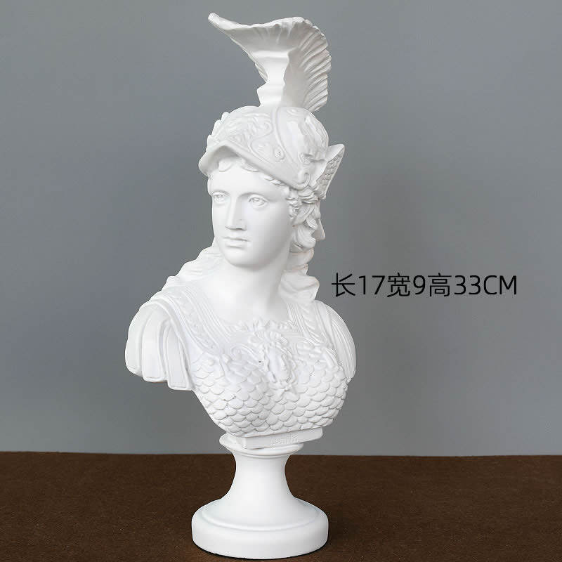 Creative Greek Athena Goddess Sculpture Statue Resin Angel Ornaments ...