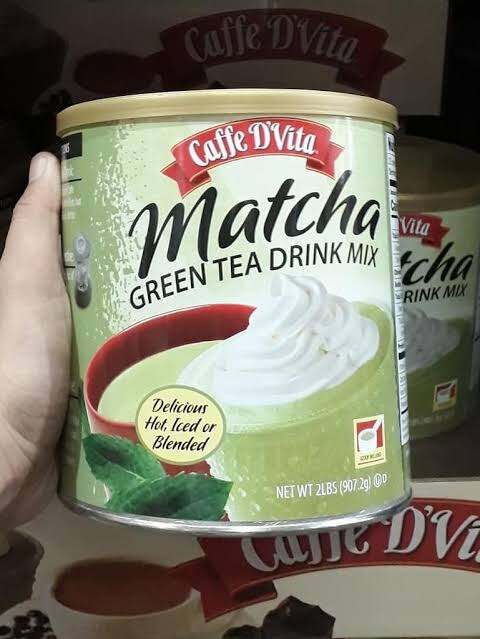 Caffe D'Vita Matcha Green Tea Drink Mix 907.2g | Lazada PH