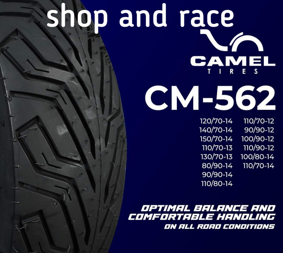 Camel tires thailand CM 562 140/70 14 tubeless | Lazada PH
