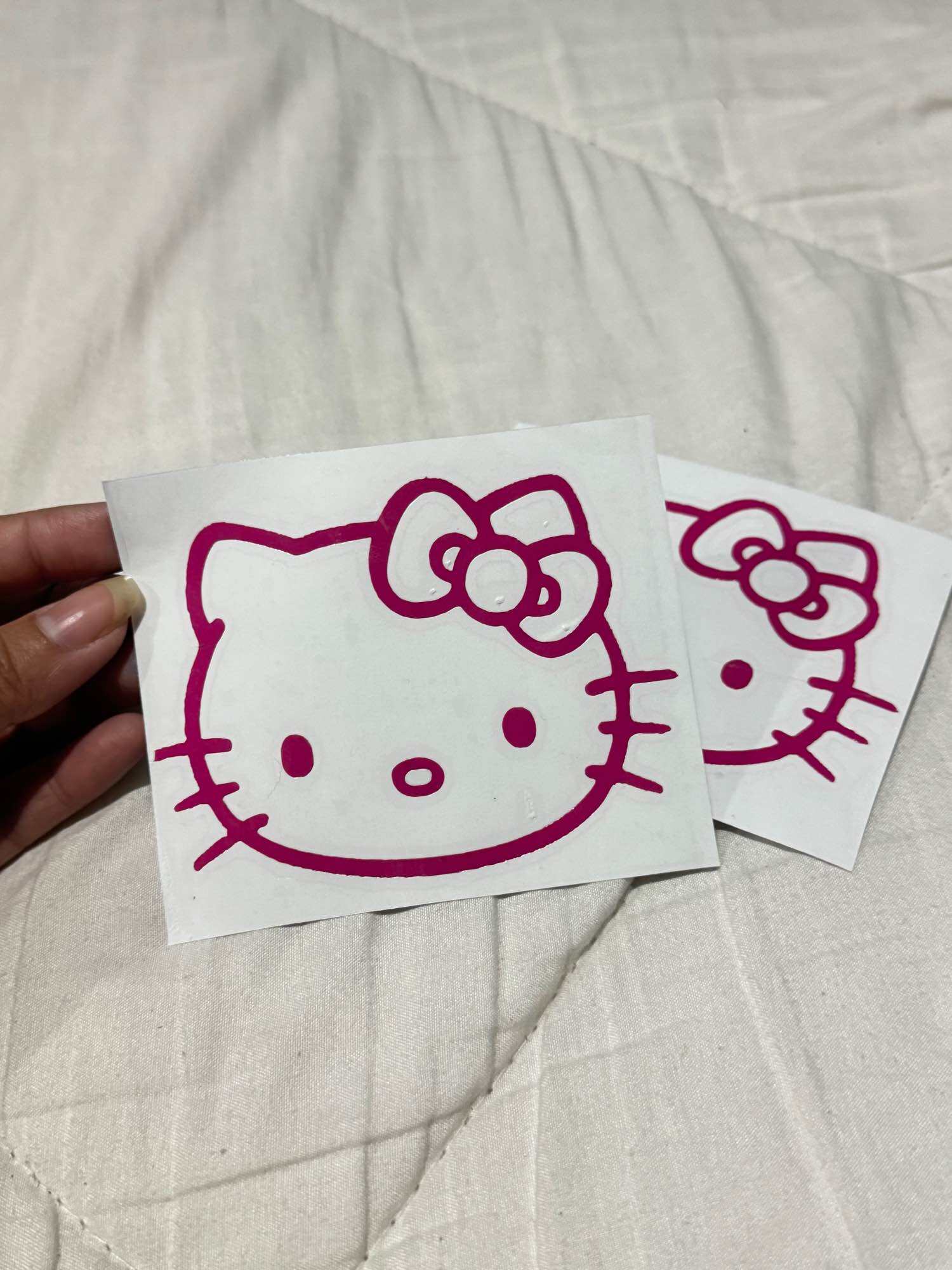 Hello kitty motor sticker 2pcs | Lazada PH