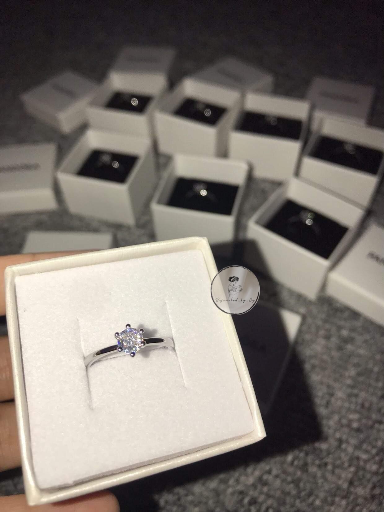 Premium Promise Ring in Pandora Small Box | Lazada PH