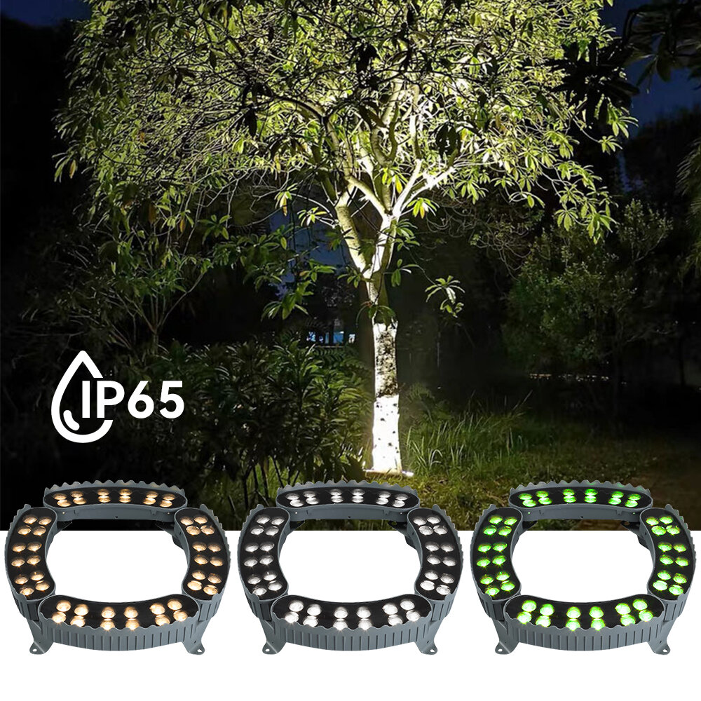 LED Tree Hugging Lamp Garden Lighting RGB Warm/Cold White Outdoor Lamp ...