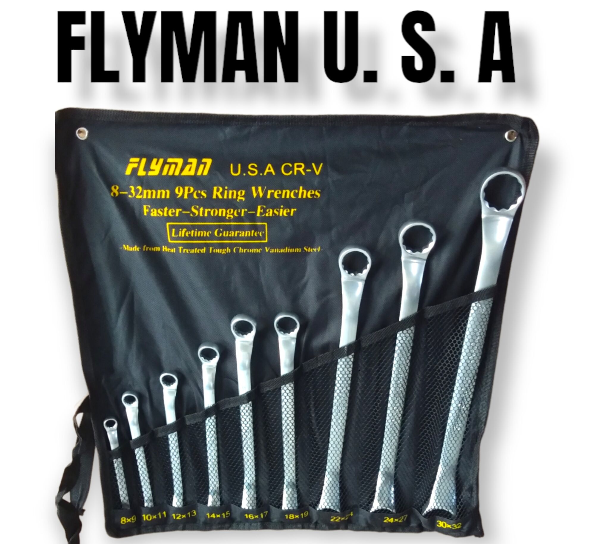 BACK WRENCH SET 8MM TO 32MM ORIGINAL FLYMAN HEAVY-DUTY | Lazada PH