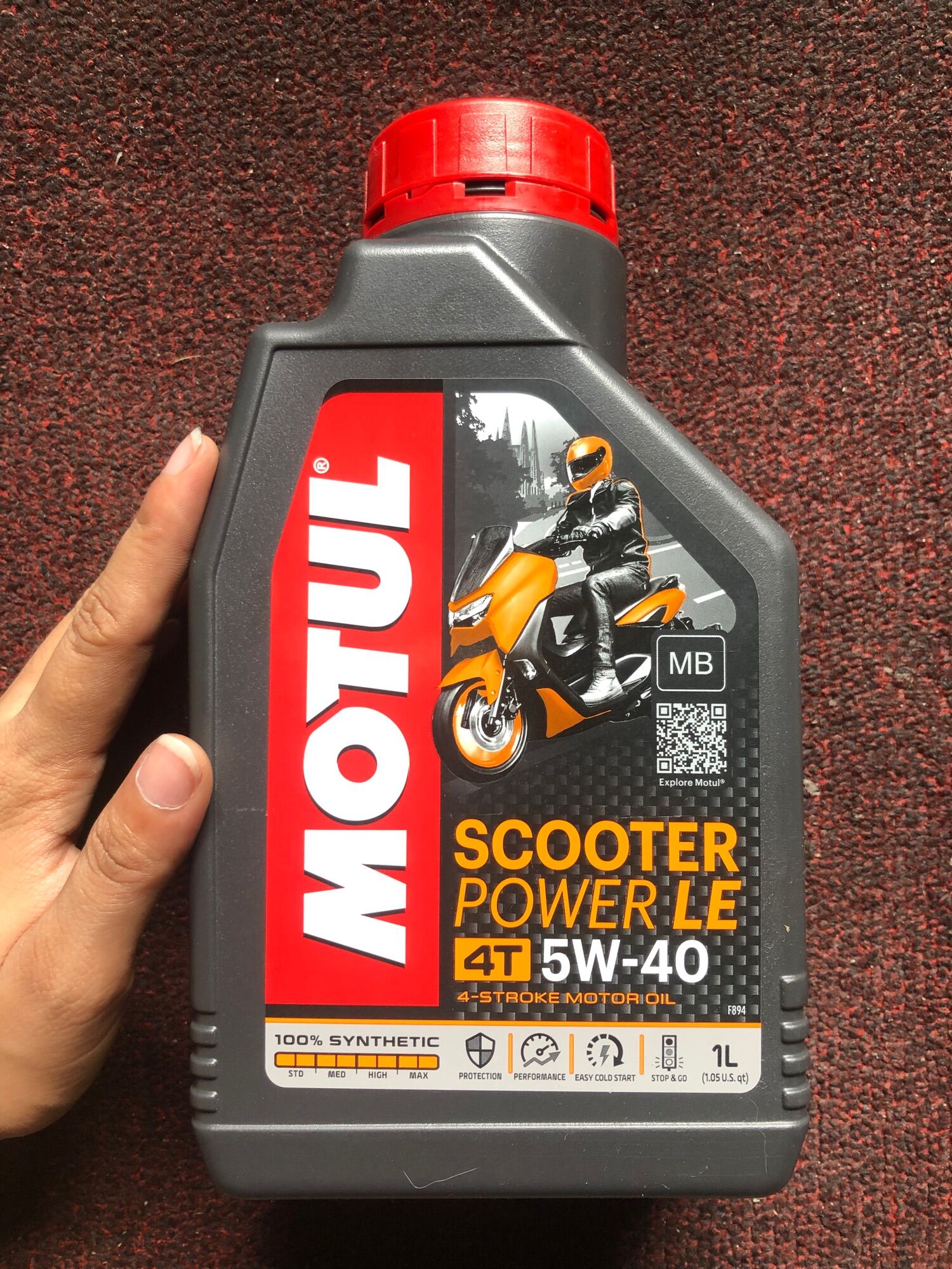 MOTUL 4T SCOOTER POWER LE 5W40 1.LITER | Lazada PH