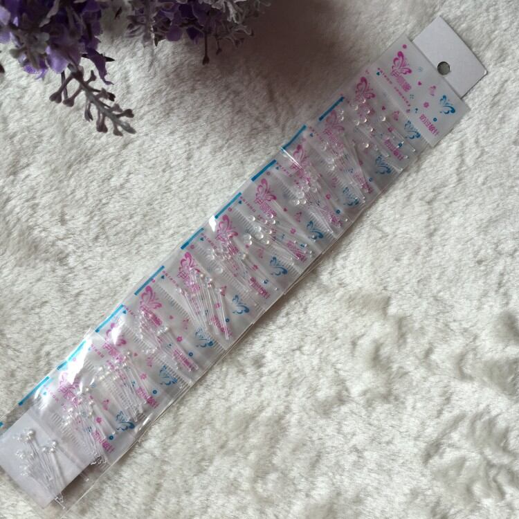 Aseptic Stick Plastic Ear Bar Anti-Blocking Anti-Allergy Transparent ...