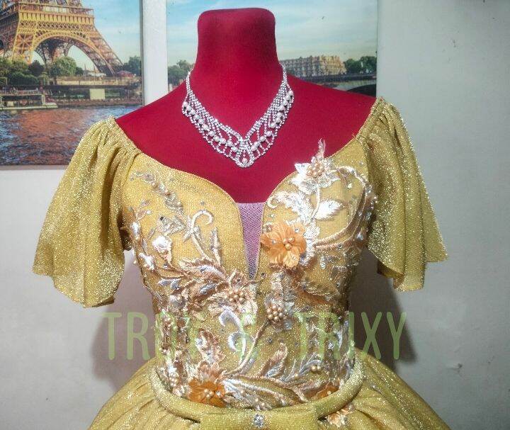 Ball gown JS prom / Debut gown | Lazada PH