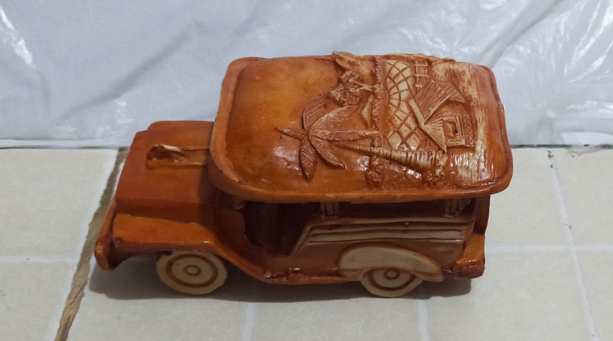 Miniature JEEPNEY Resin/Fiberglass Philippine Souvenir | Lazada PH