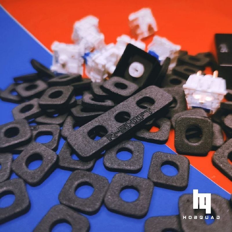 140pcs Keycaps damper(1u-7u)/Keyboard damper/keyboard soft landing pads ...