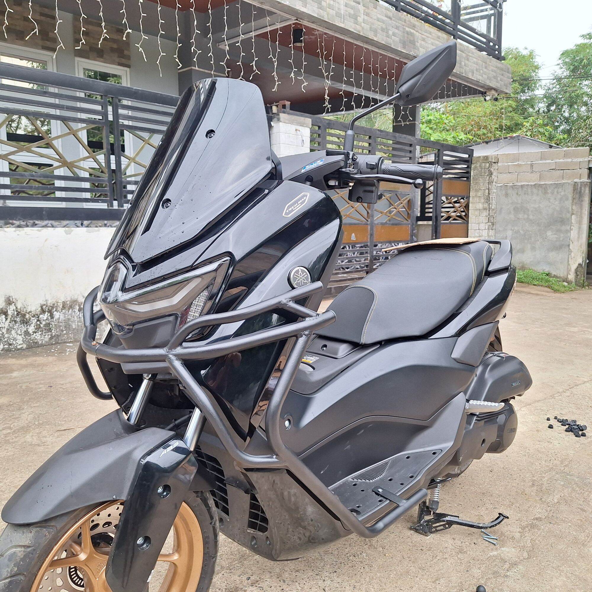YAMAHA NMAX 155 V3 TURBO CRASHGUARD HEAVY-DUTY (POWDERCOATED) | Lazada PH